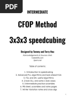 Algorithms 3x3 PLL | PDF | Recreational Mathematics | Logic Puzzles