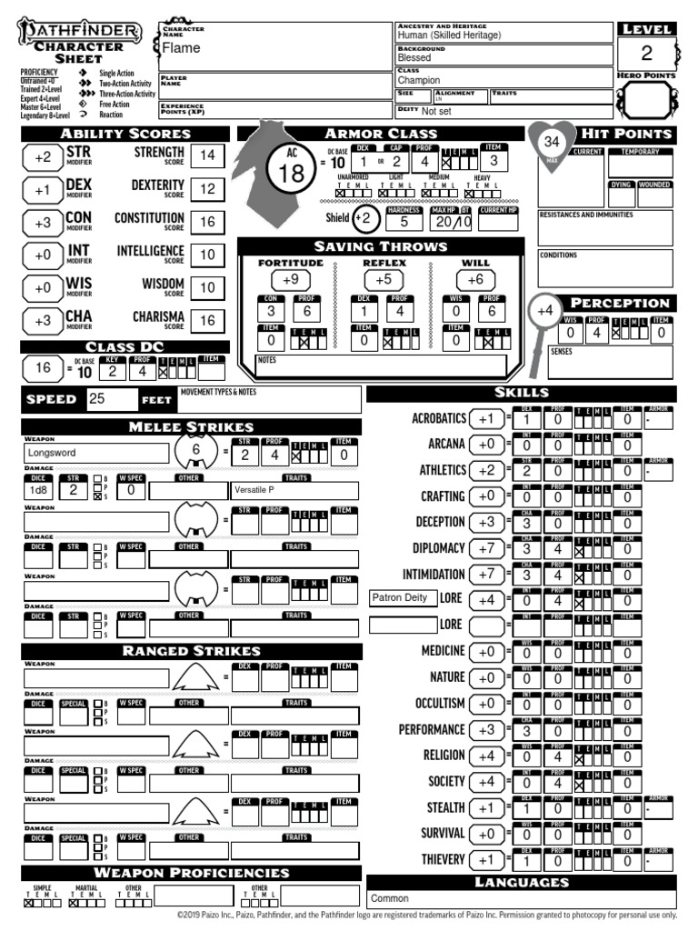 Ficha Do Xarxis | PDF | Role Playing Games | D20 System