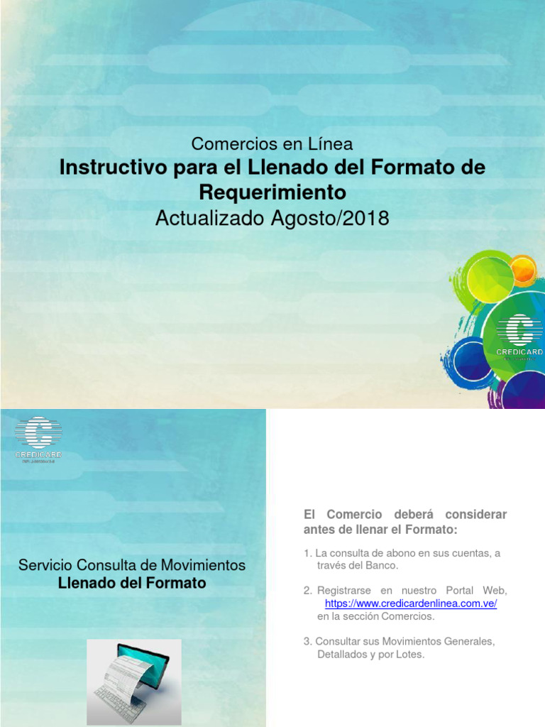 Instructivo para Llenado de Form. Reclamo | PDF | Tarjeta de crédito ...