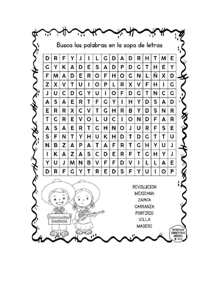 Ejercicios de La Revolución Mexicana | PDF