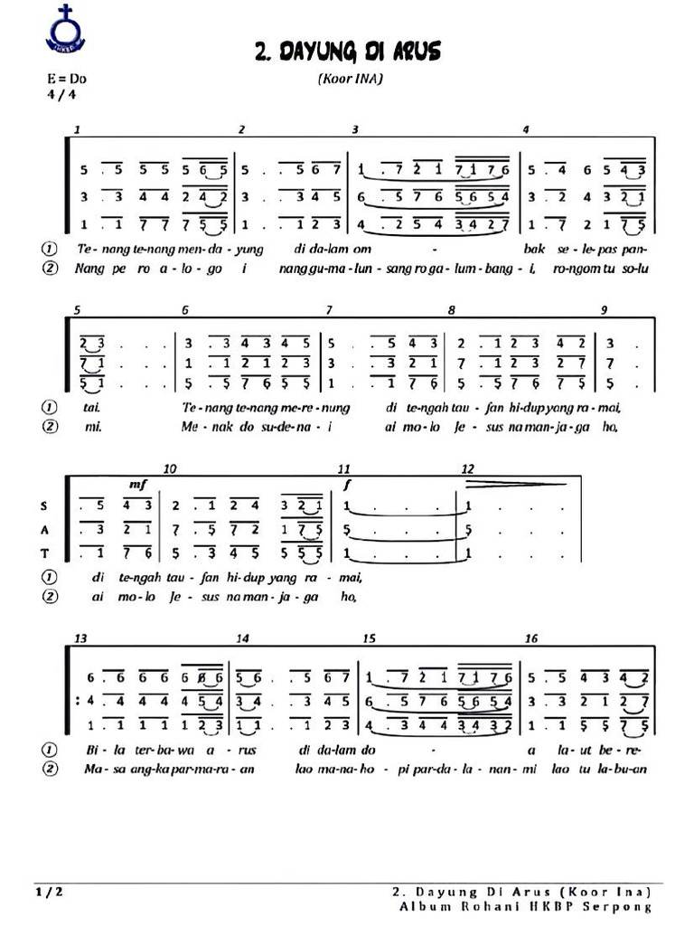 1 Dayung Di Arus | PDF