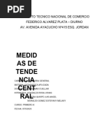 Tipos de Media Estadistica | PDF | Media | Promedio