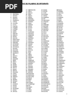 Vocabulario para Quinto Grado | PDF