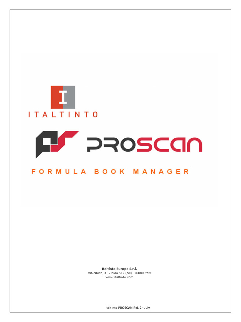 Manual Italtinto2 | PDF | Microsoft Windows | Software