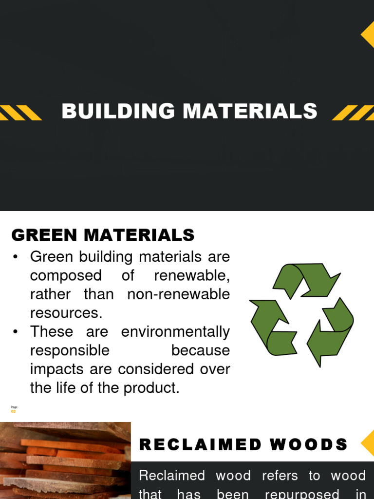 Building Materials | PDF | Chlorofluorocarbon | Volatile Organic Compound