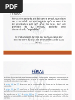 Modelo de Aviso de Férias Coletivas | PDF