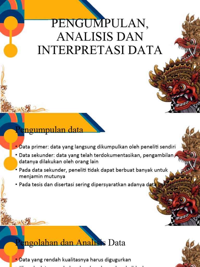 Pengumpulan Dan Interpretasi Data | PDF | Komputer