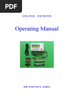 DT9205A Digital Multimeter Manual | PDF | Bipolar Junction Transistor | Capacitor