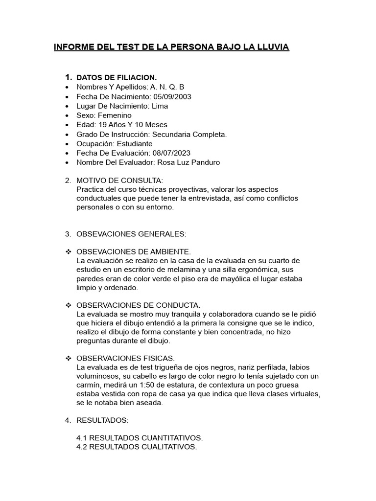 INFORME_DEL_TEST_DE_LA_PERSONA_BAJO_LA_LLUVIA | PDF | Ciencias del ... INFORME_DEL_TEST_DE_LA_PERSONA_BAJO_LA_LLUVIA | PDF | Ciencias del ...