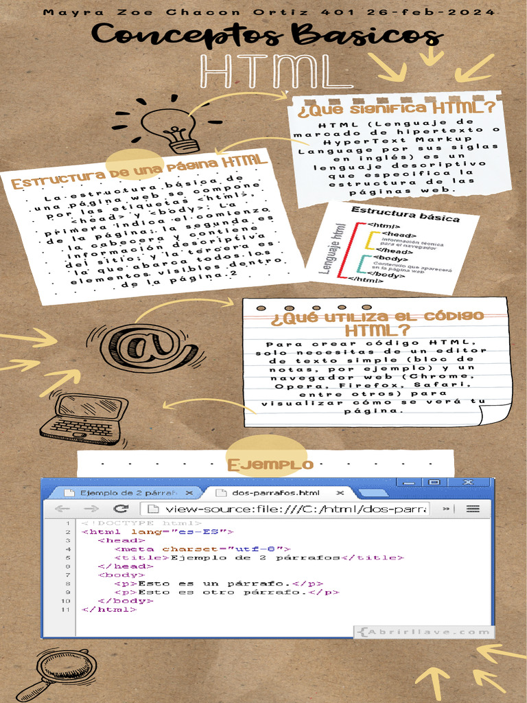 Conceptos Basicos HTML | PDF | HTML | Internet