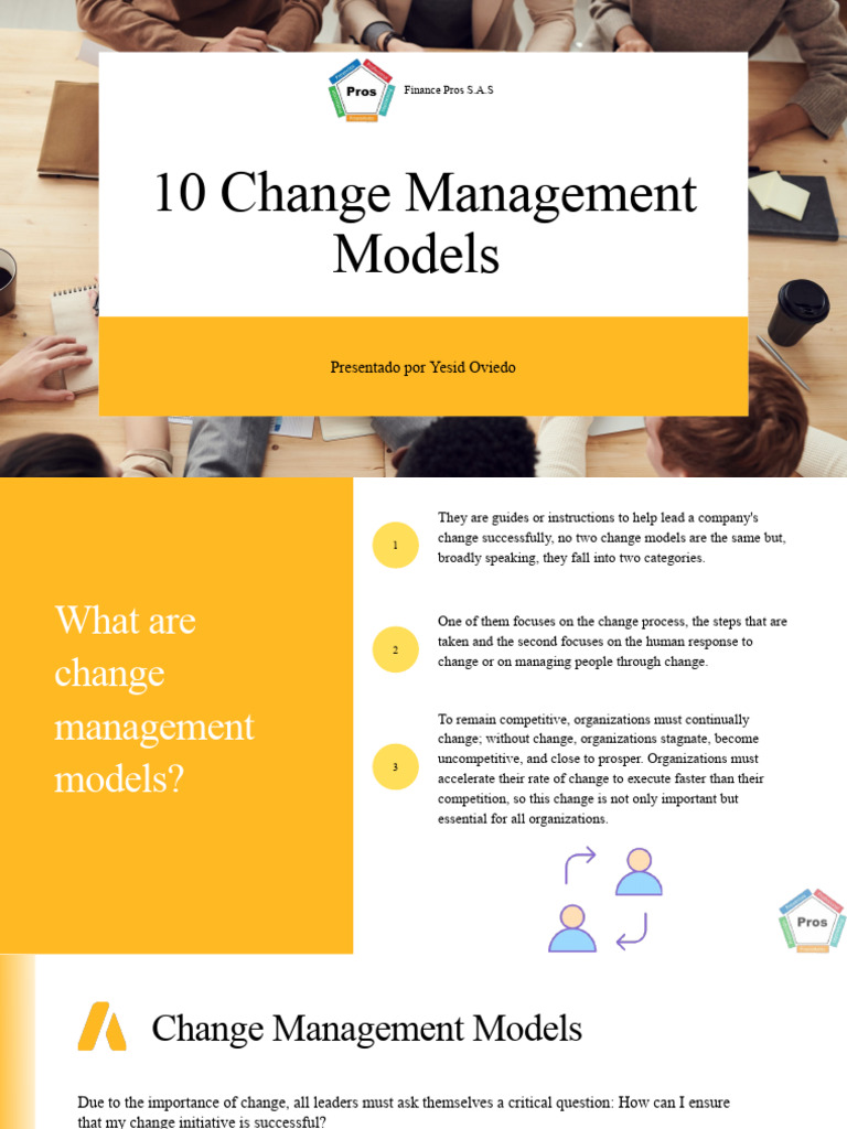 10 Change Management Models. | Download Free PDF | Change Management ...
