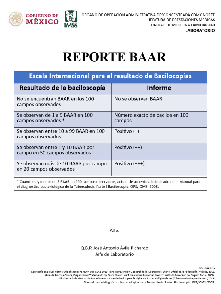 baar | PDF | Tuberculosis | Epidemiología