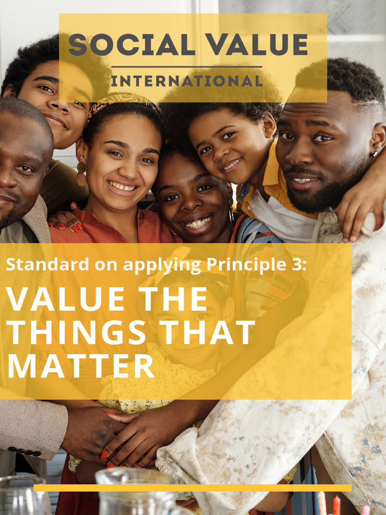 Standard For Applying Principle 3 | PDF | Valuation (Finance) | Value (Economics)