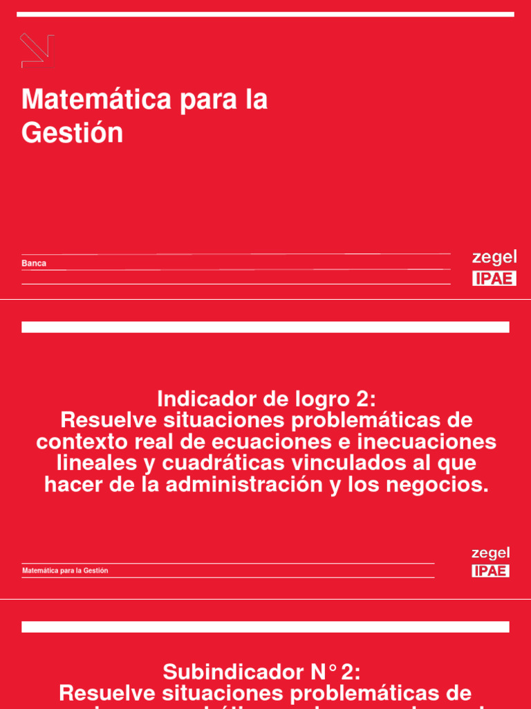Il2-Tema 5 - Ecuación Cuadrática | PDF | Ecuación cuadrática | Ecuaciones