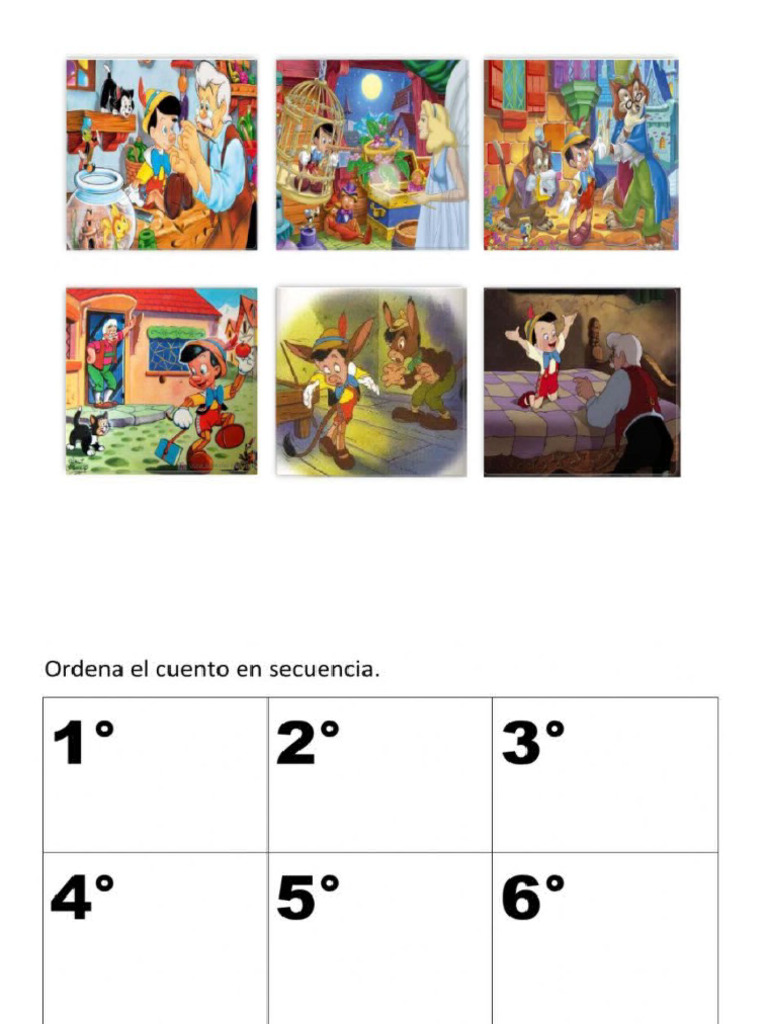 pinocho secuencia camilo | PDF