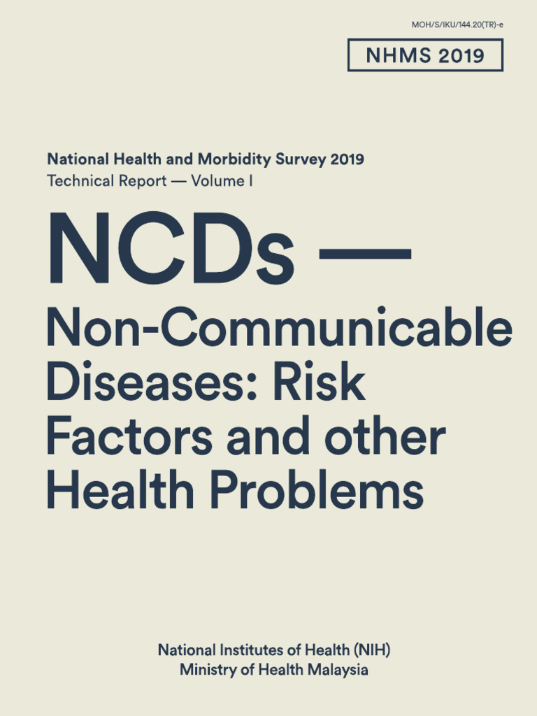 Report NHMS2019 NCD v2 | Download Free PDF | Obesity | Addiction