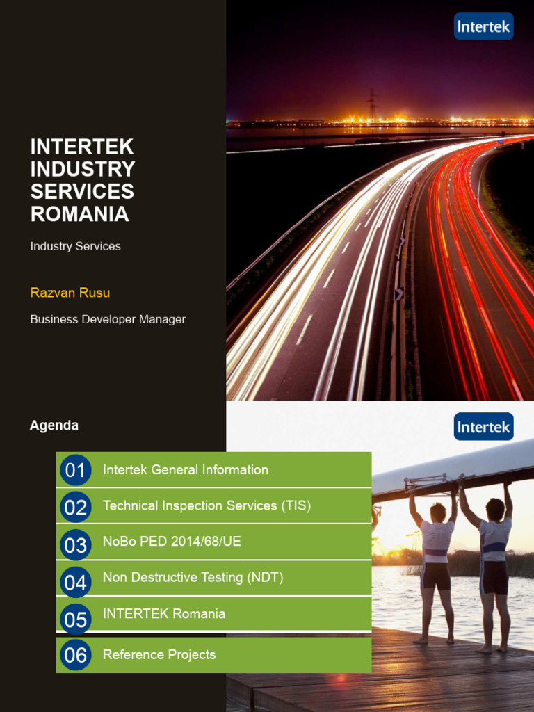 Intertek Romania Presentation 2016 | PDF | Nondestructive Testing ...