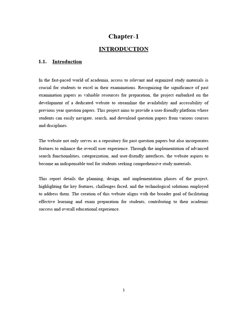 Chapter 1 | PDF | Html | World Wide Web