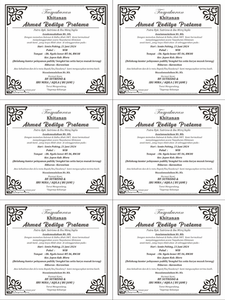 Tonjokan Raditya | PDF