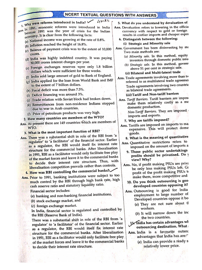 Chapter 3 Ncert Questions and Answers | PDF