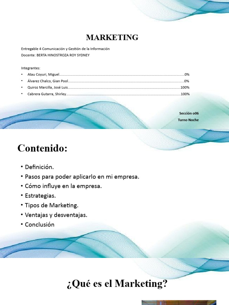 Que Es El Marketing. | PDF | Marketing | Negocios económicos