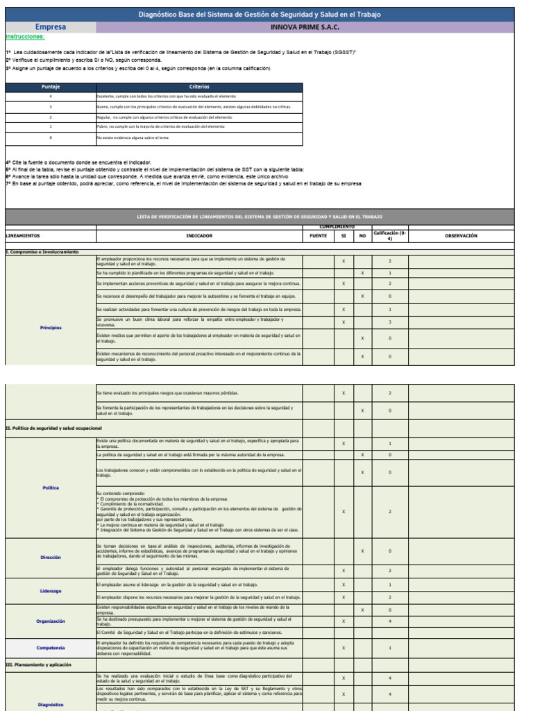 Línea Base Innova Prime | PDF | La seguridad informática | Seguridad