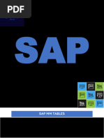 Sap MM Tables | PDF | Invoice