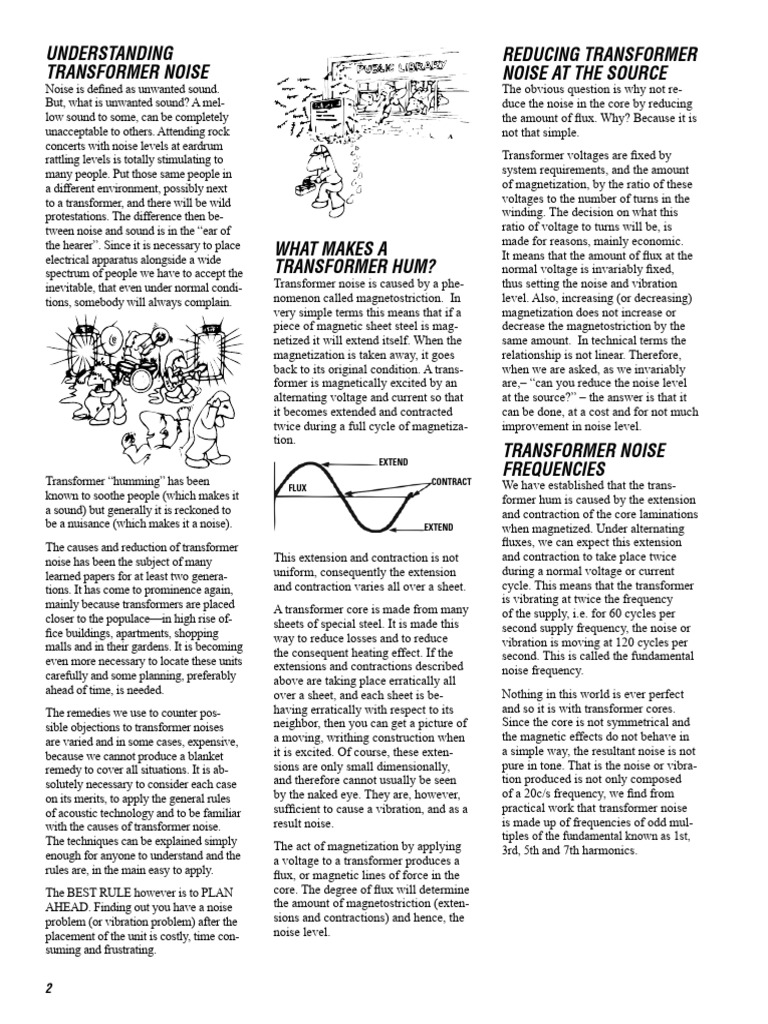 Understanding Transformer Noise | Download Free PDF | Transformer | Decibel