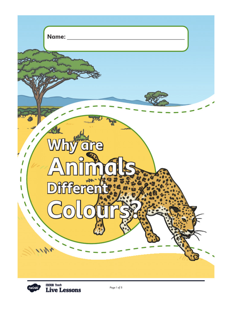 Camouflage Habitats Resources | Download Free PDF | Zoology
