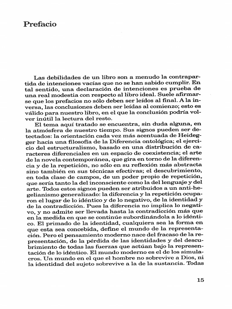 Gilles Deleuze - Diferencia Y Repeticion-15-19 | PDF