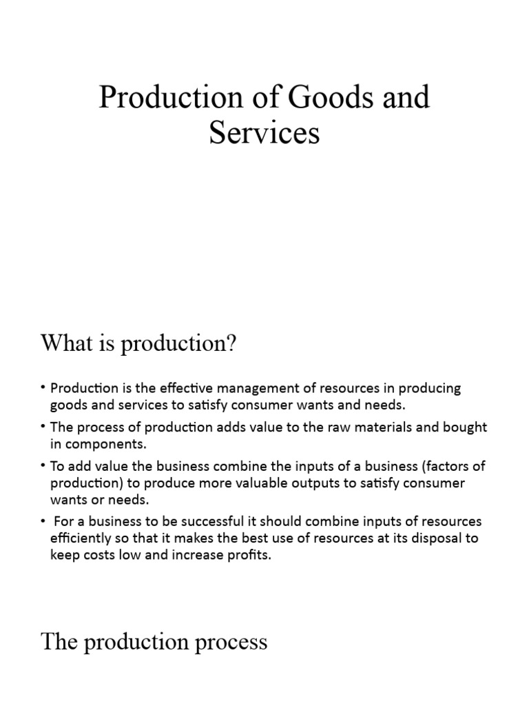 Optimizing Production Efficiency and Costs | PDF | Lean Manufacturing ...