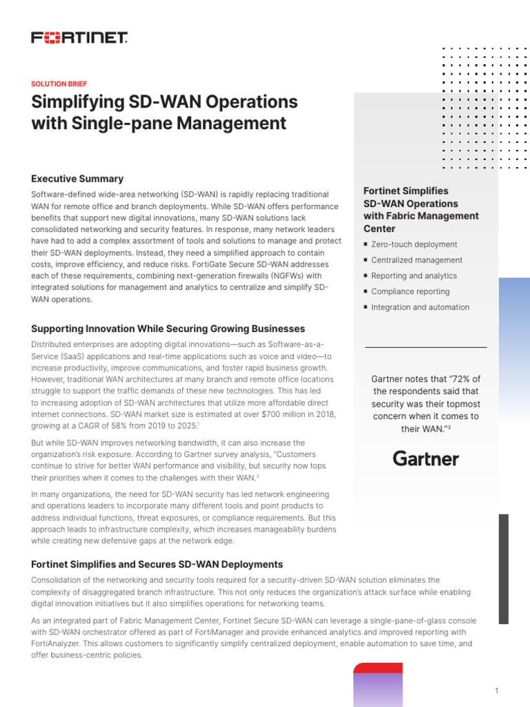 SB SD Wan Simplified Operations | PDF | Computer Security | Security