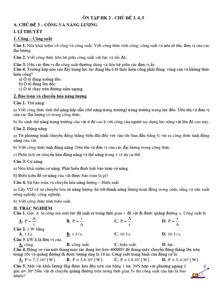 Đề Cương Ôn Tập Cuối Học Kì 2 - Kntt | PDF