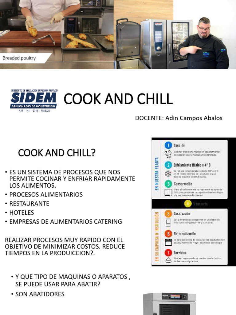 COOK-AND-CHILL | Descargar gratis PDF | Alimentos | Cocinando