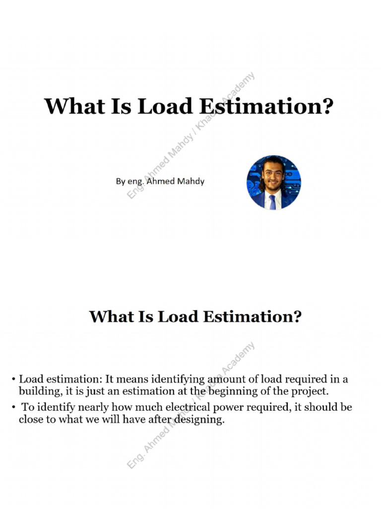 2 2+Load+Estimation | PDF