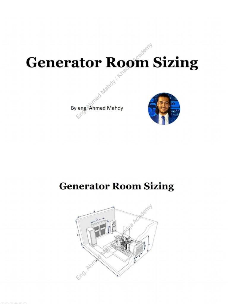 2 4+Transformer+and+Generator+Room+Sizing | PDF