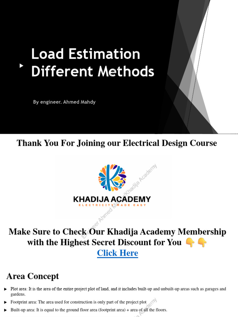 2 3+Load+Estimation+Methods | PDF | Building | Building Engineering