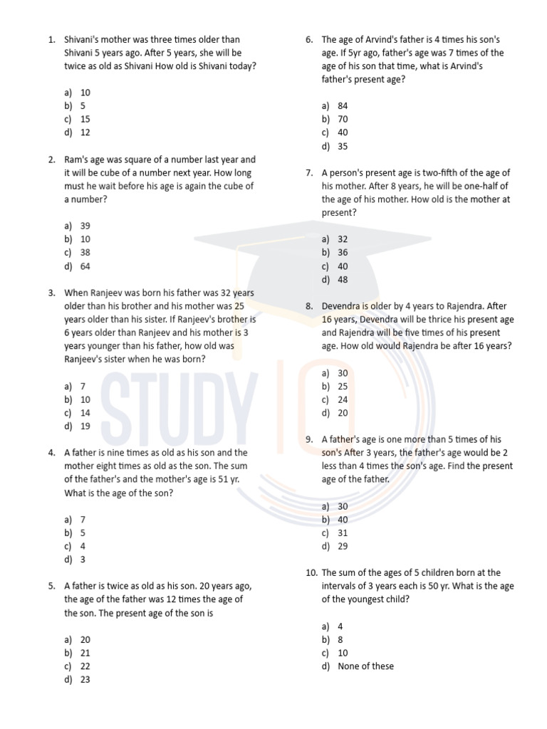 Problem Based On Ages - 2 - 1695408841 | PDF | Parenting | Life Skills