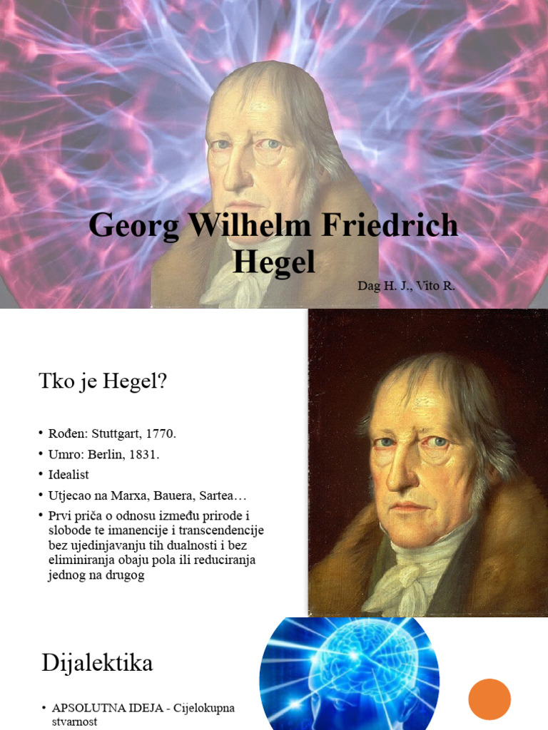 Georg Wilhelm Friedrich Hegel | PDF