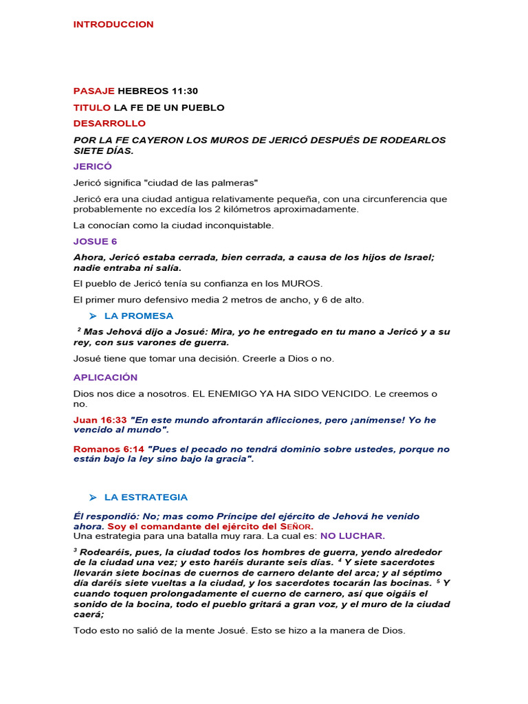 La Fe de Un Pueblo | PDF | Joshua | Arca de la Alianza