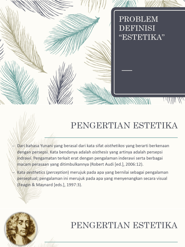 02 - Problem Definisi - Estetika | PDF