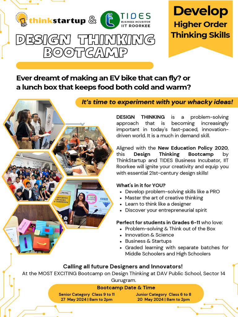 AI & DT Bootcamp - DAV14 | PDF | Design Thinking | Creativity