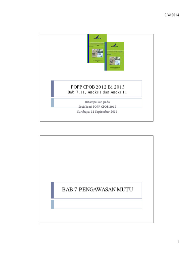 POPP BAB 7, 11, Aneks 1 Dan Aneks 11 | PDF