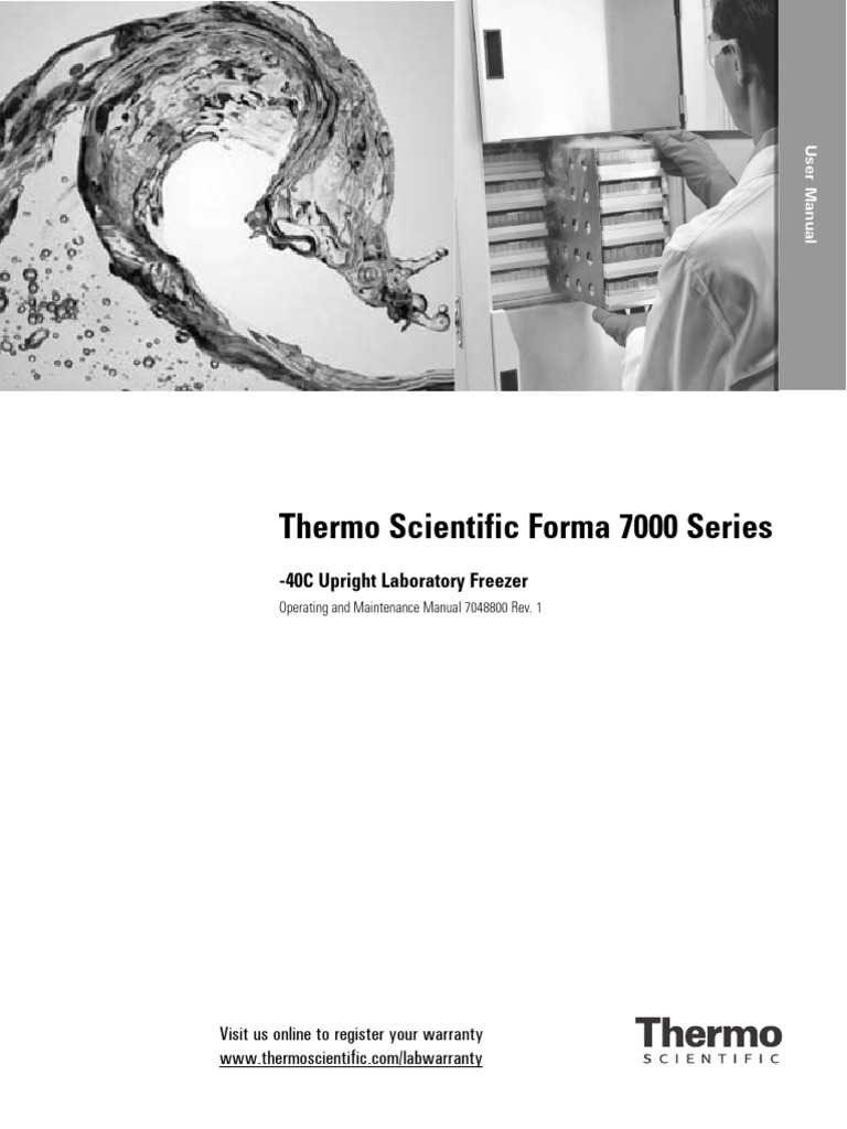 Rev 1 - Thermo Scientific Forma 7000 Series - 40C Upright Laboratory ...