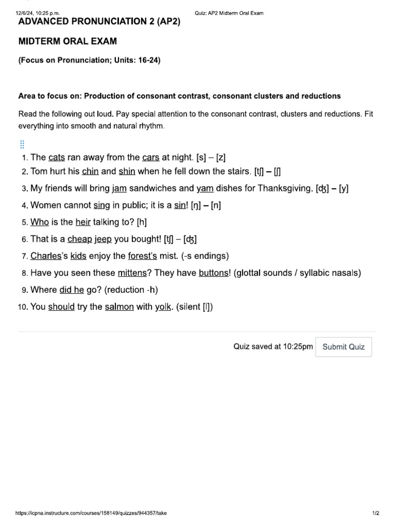 AP2 Midterm Oral Exam | PDF | Linguistics | Language Families