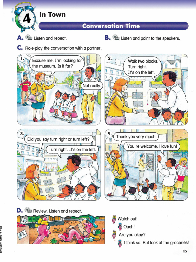 English Time 4 SB Unit 4 | PDF