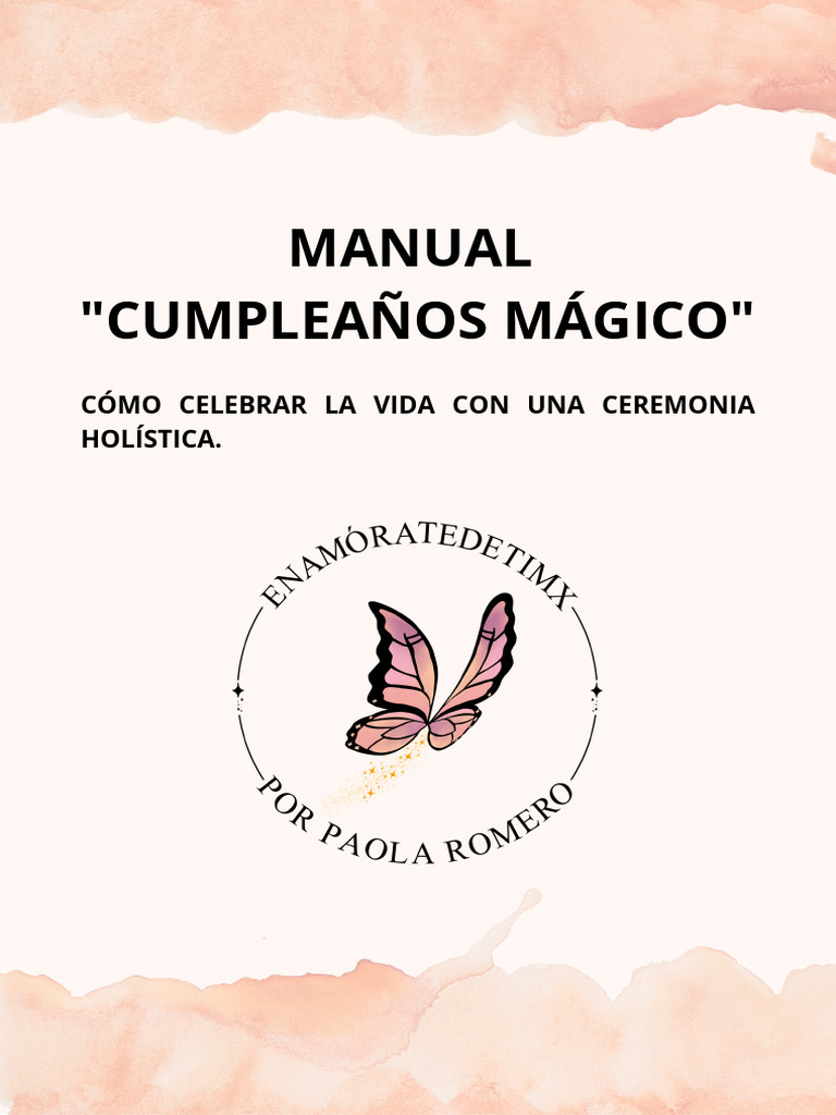 Manual PDF Cumple Mágico | PDF | Amor