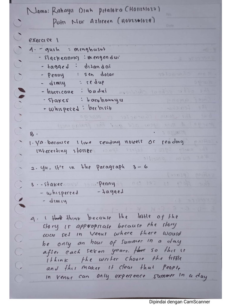 English Task 1 | PDF