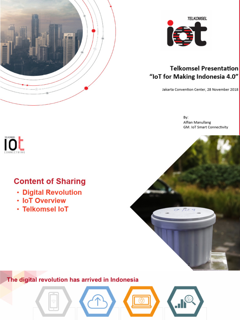 Telkomsel Iot For Making Indonesia 4 Pdf Internet Of Things