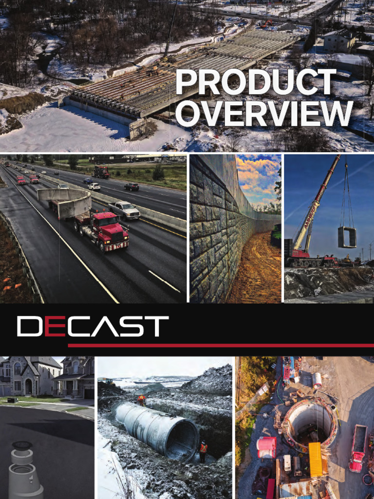 DECAST Overview Brochure | PDF | Precast Concrete | Tunnel